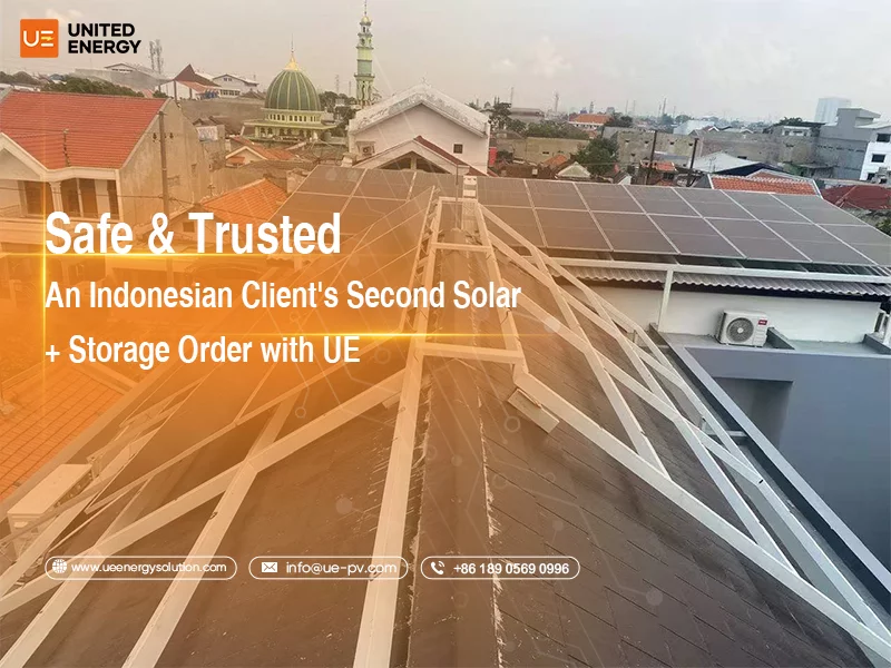 25kW solar system in Indonesia (reorder) - ueenergy
