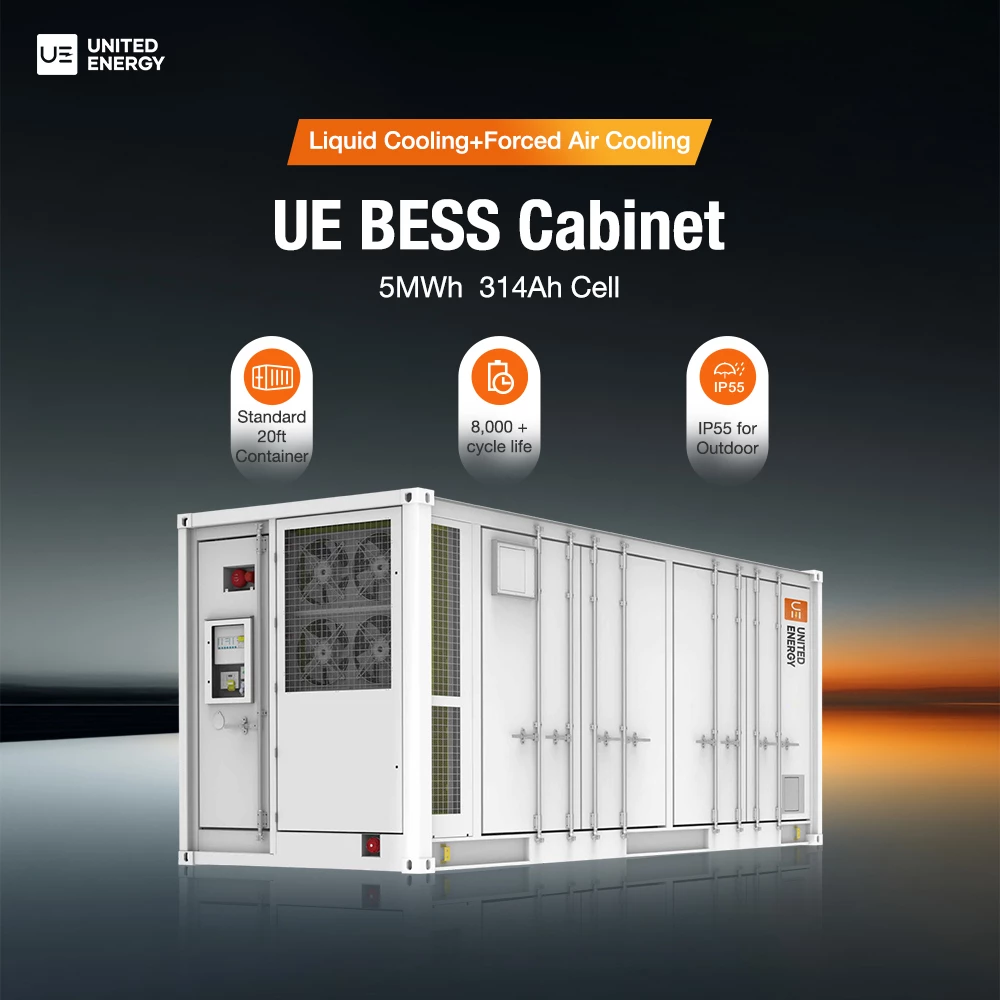 5MWh Liquid-Cooled BESS Ultra-High Density Battery Energy Storage ...